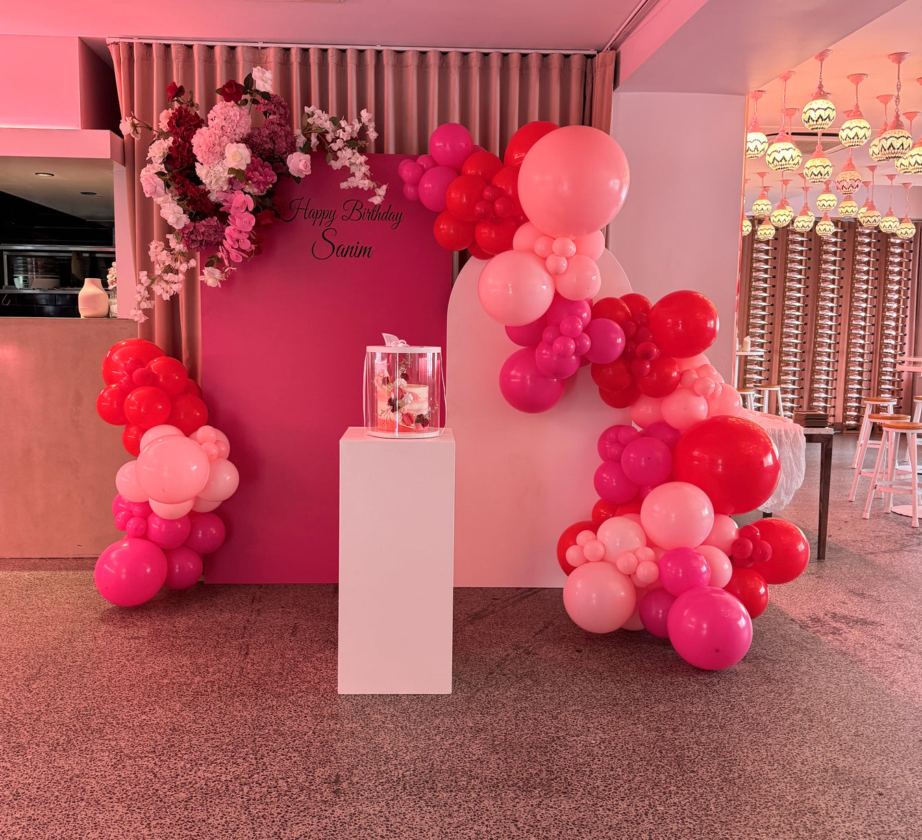 Balloon Arch Double Backdrop Package – Rainbow Events