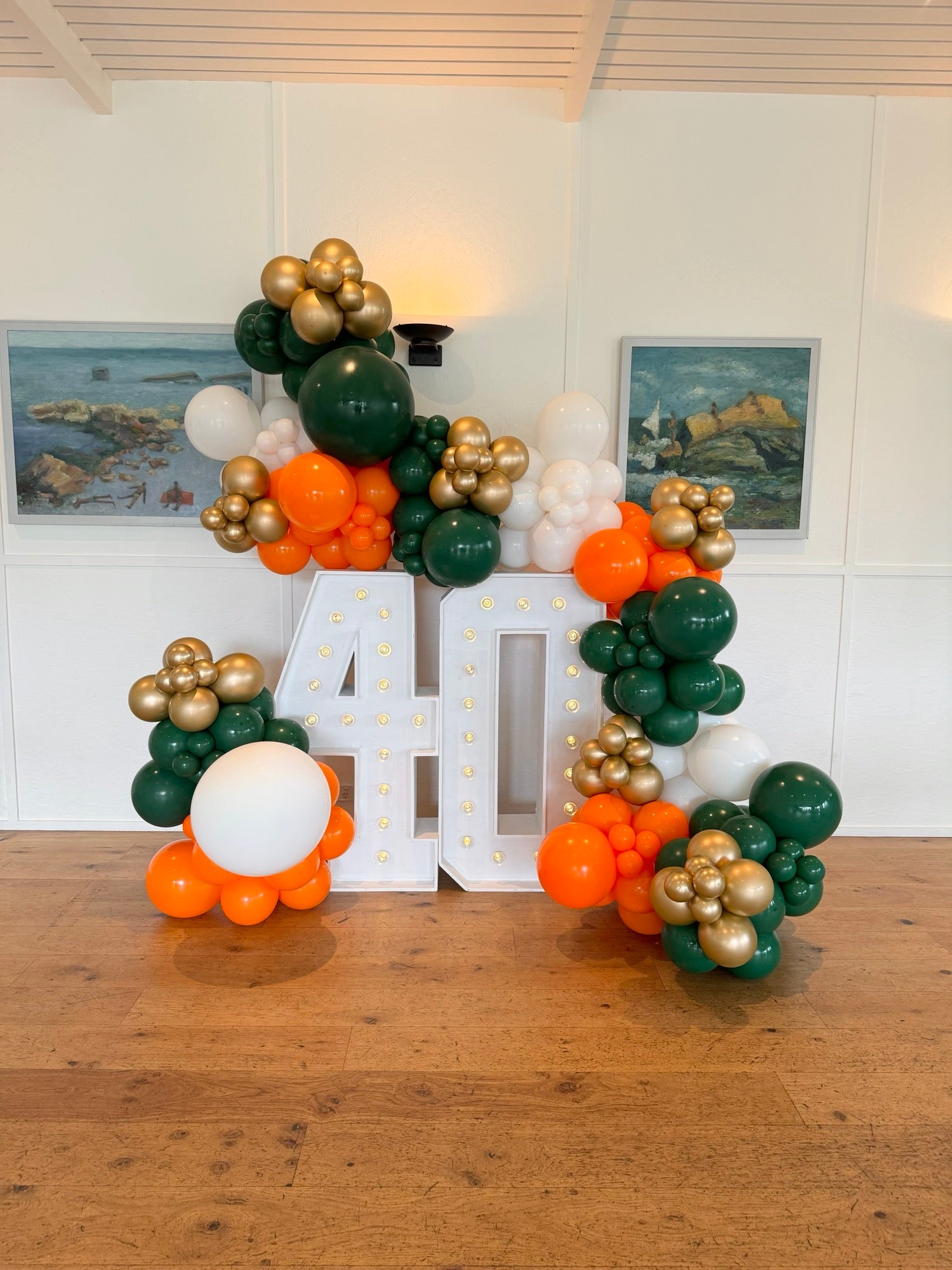 Light Up Numbers Or Letters & Balloons – Rainbow Events